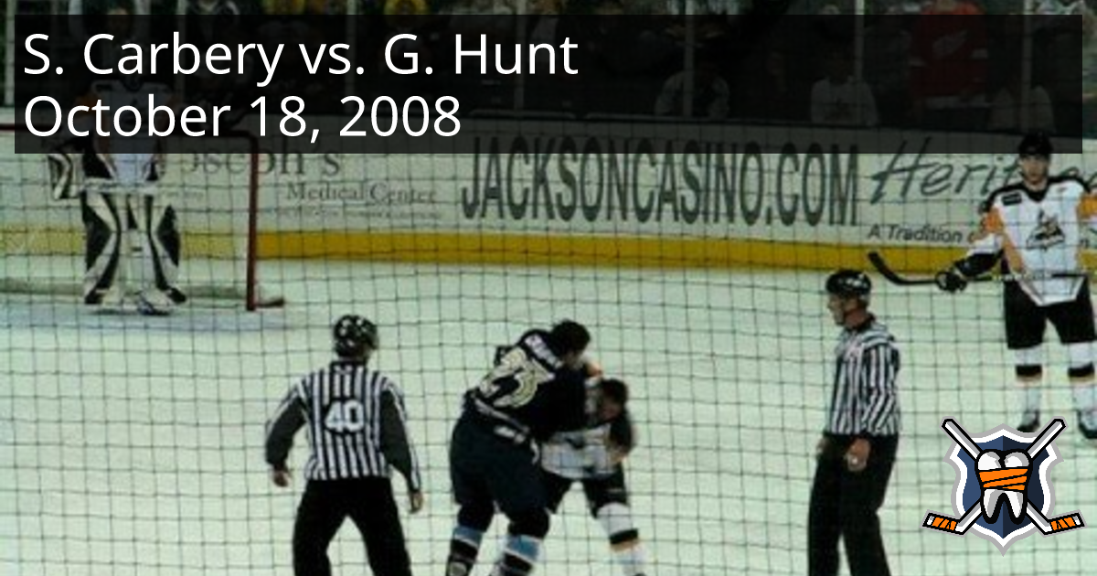 Spencer Carbery vs. Garet Hunt, October 18, 2008 - Fresno Falcons vs ...