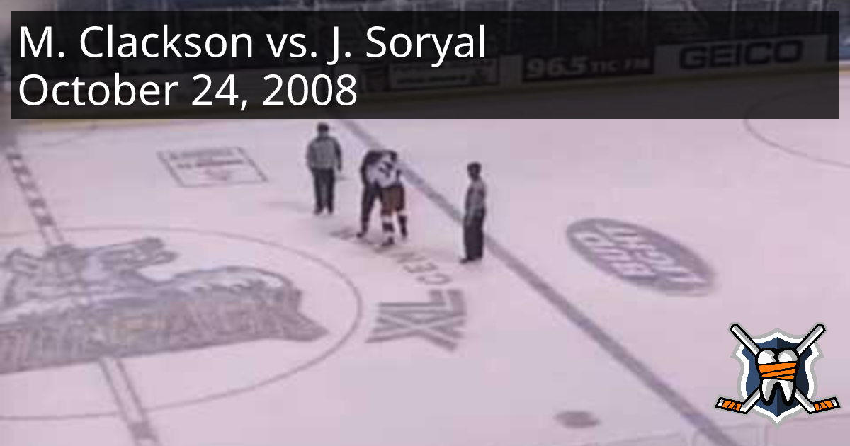 Matthew Clackson vs. Justin Soryal, October 24, 2008 - Lehigh Valley ...