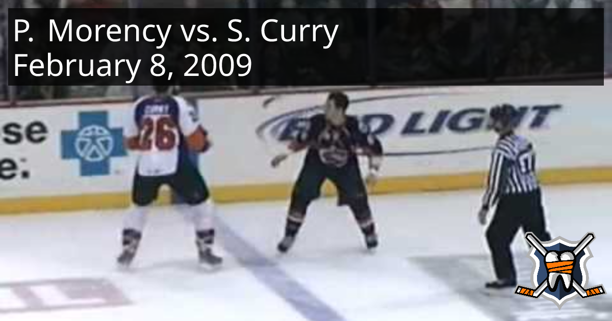 Pascal Morency vs. Sean Curry, February 8, 2009 - Bridgeport Sound ...