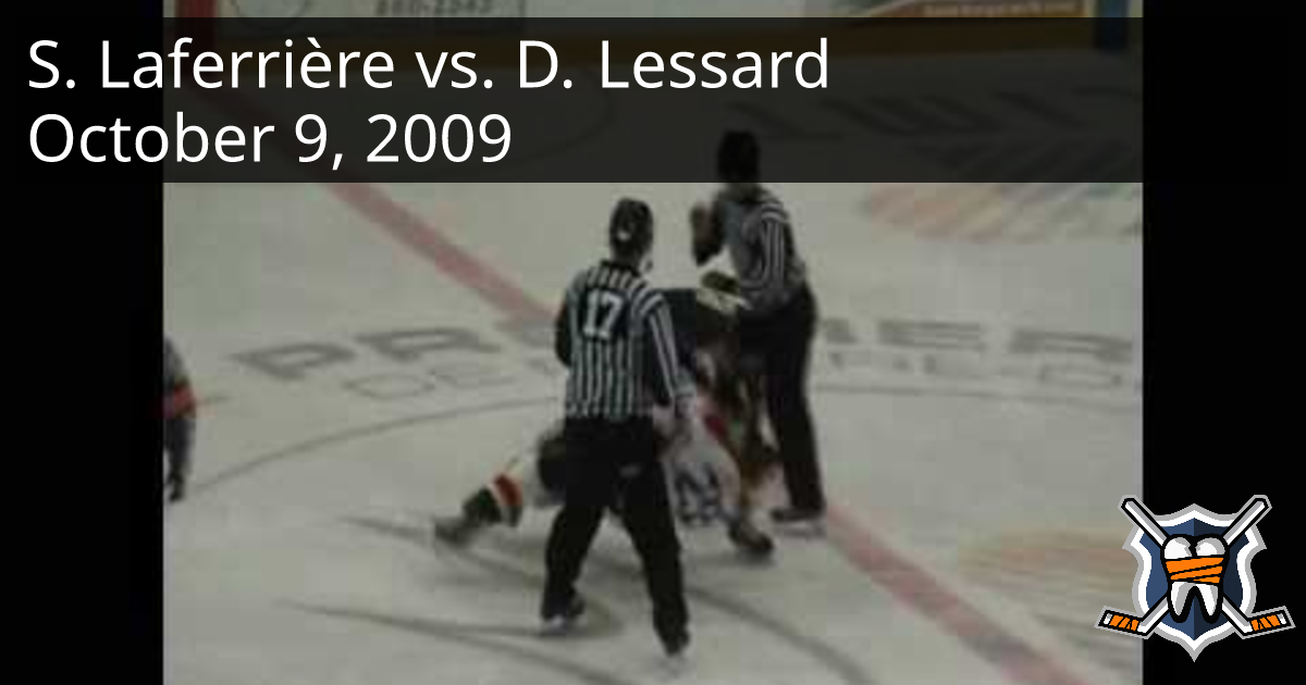 Sébastien Laferrière vs. Dannick Lessard, October 9, 2009 - l ...