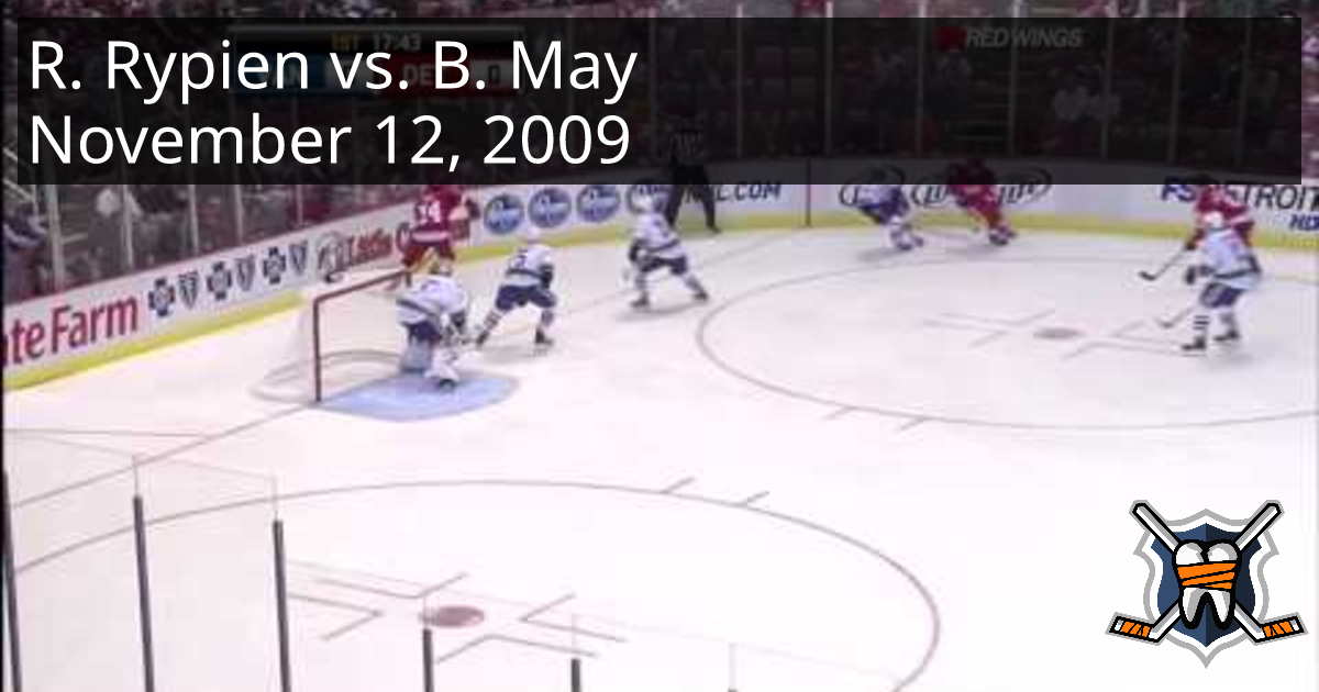 Rick Rypien vs. Brad May, November 12, 2009 - Vancouver Canucks vs ...