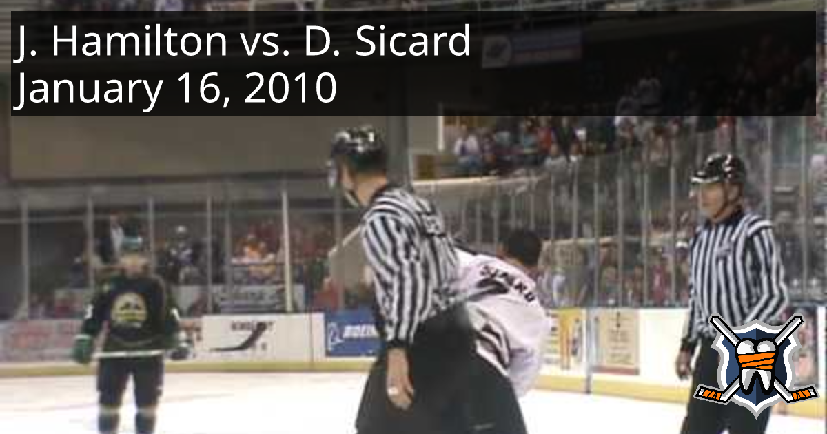 Jason Hamilton vs. Dennis Sicard, January 16, 2010 - Louisiana ...