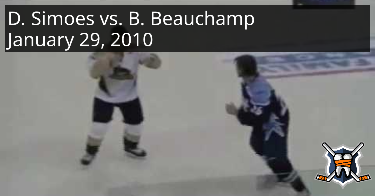 David Simoes vs. Brett Beauchamp, January 29, 2010 - Mississippi ...