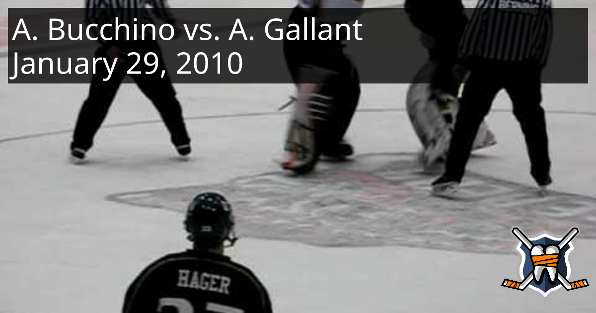 A.J. Bucchino vs. Andrew Gallant, January 29, 2010 - Louisiana ...