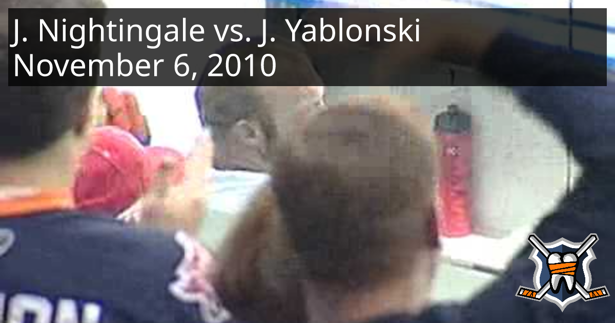 Jared Nightingale vs. Jeremy Yablonski, November 6, 2010 - Hartford ...