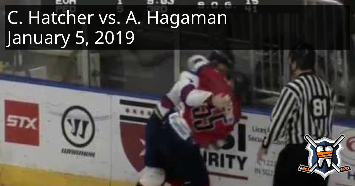 Chase Hatcher vs. Alec Hagaman, January 5, 2019 - Evansville ...