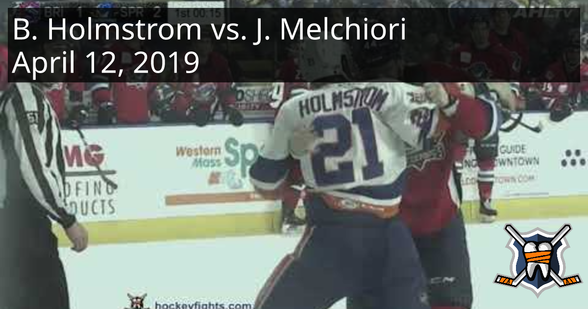 Ben Holmstrom vs. Julian Melchiori, April 12, 2019 - Bridgeport Sound ...