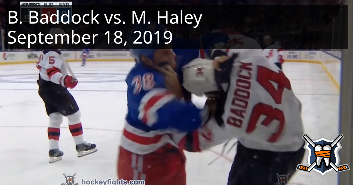 Brandon Baddock vs. Micheal Haley, September 18, 2019 - New Jersey ...