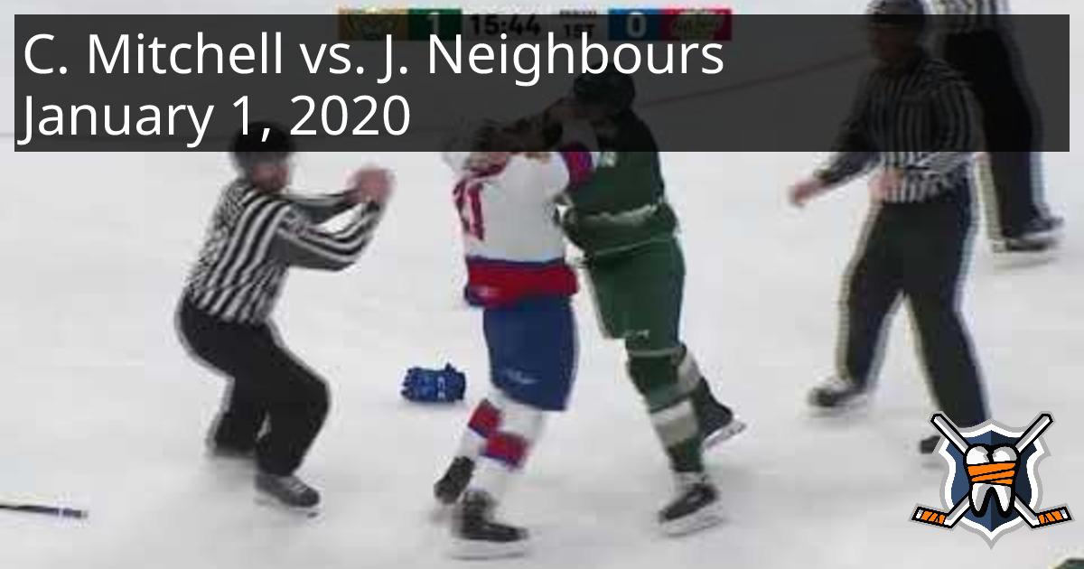 Conrad Mitchell vs. Jake Neighbours, January 1, 2020 - Everett ...