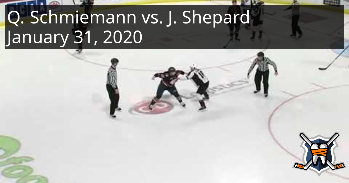 Quinn Schmiemann vs. Jackson Shepard, January 31, 2020 - Kamloops ...