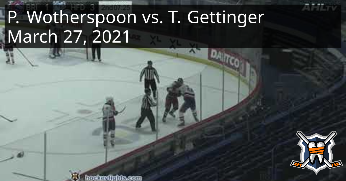 Parker Wotherspoon vs. Tim Gettinger, March 27, 2021 - Bridgeport Sound ...
