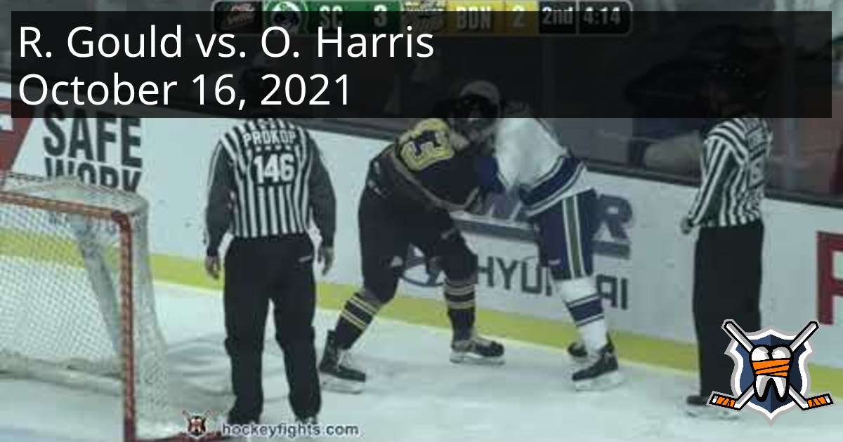 Rylan Gould vs. Owen Harris, October 16, 2021 - Swift Current Broncos ...