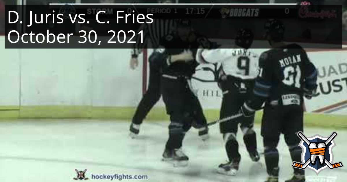 Dante Juris vs. Connor Fries, October 30, 2021 - Vermilion County ...