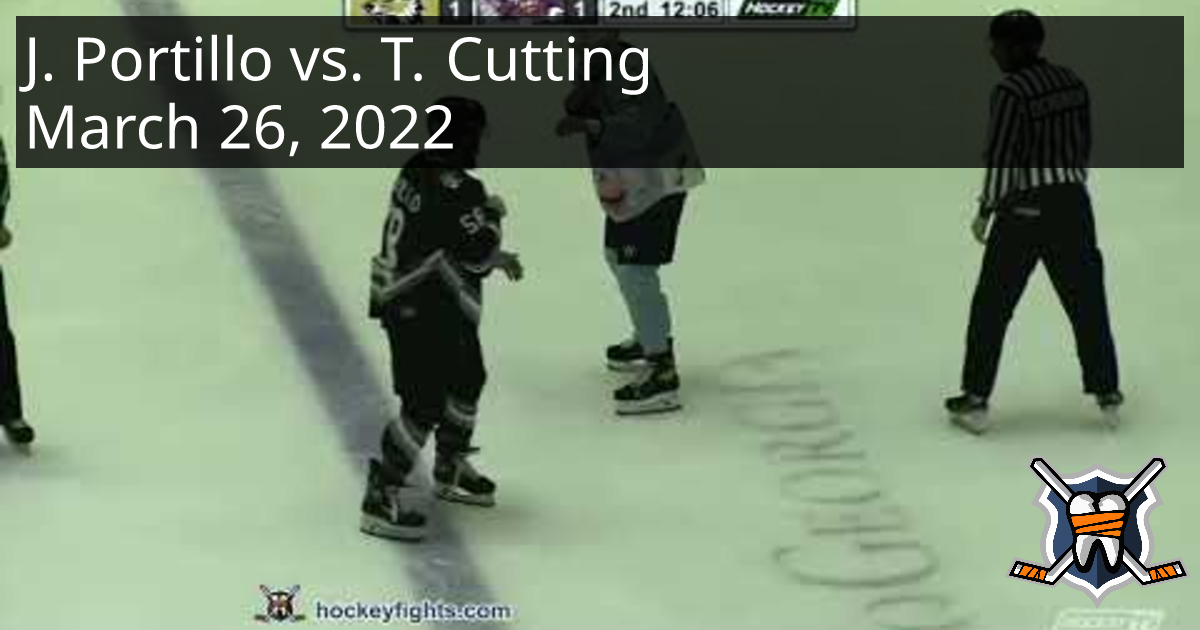 Justin Portillo vs. Taylor Cutting, March 26, 2022 - Vermilion County ...