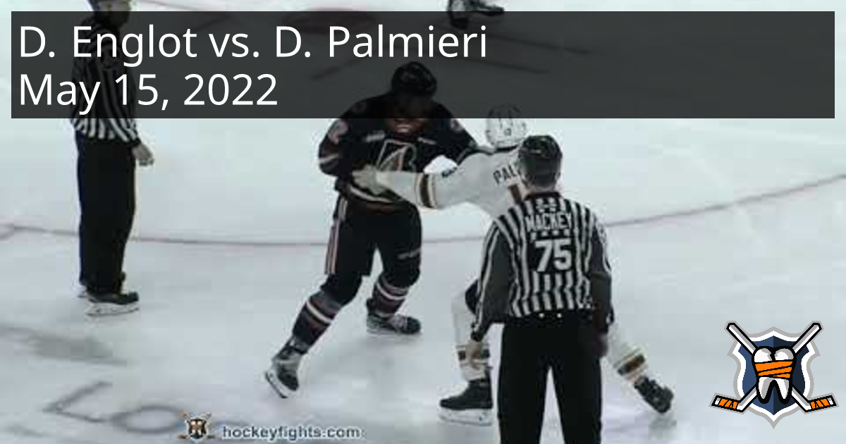 Drew Englot vs. Damian Palmieri, May 15, 2022 - Kamloops Blazers vs ...