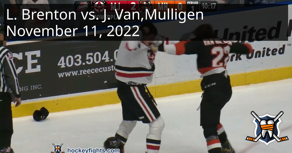 Lucas Brenton vs. Josh Van Mulligen, November 11, 2022 - Moose Jaw ...