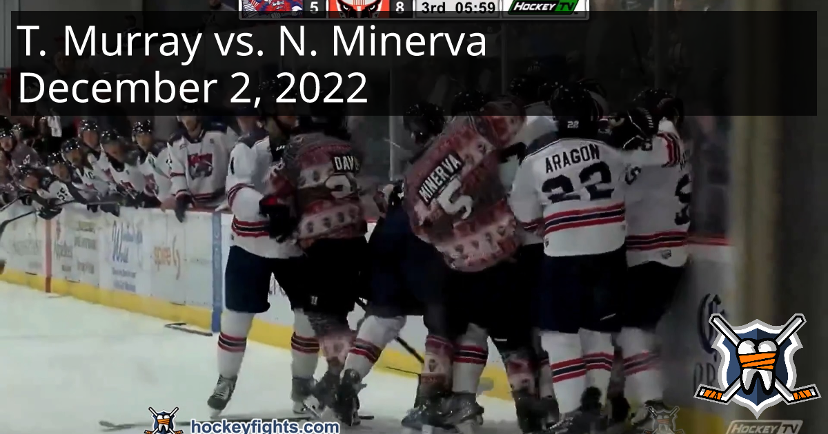 Troy Murray vs. Nick Minerva, December 2, 2022 - Macon Mayhem vs ...