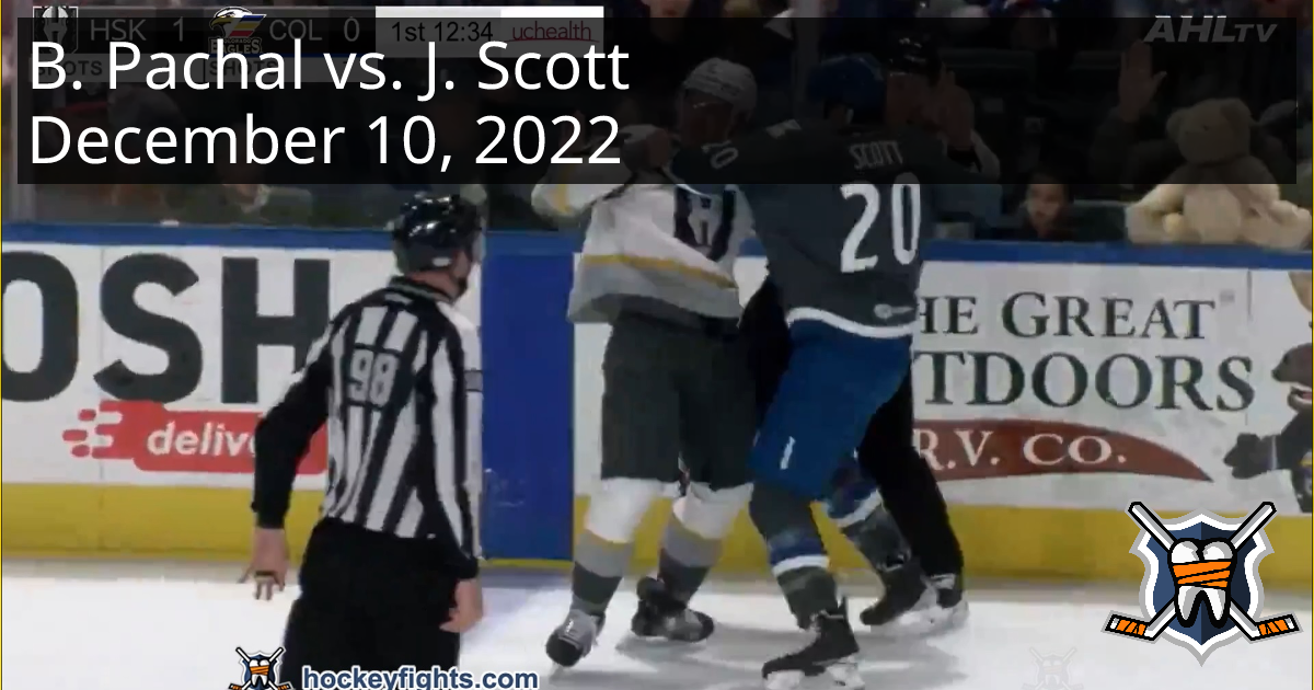 Brayden Pachal vs. Justin Scott, December 10, 2022 - Henderson Silver ...