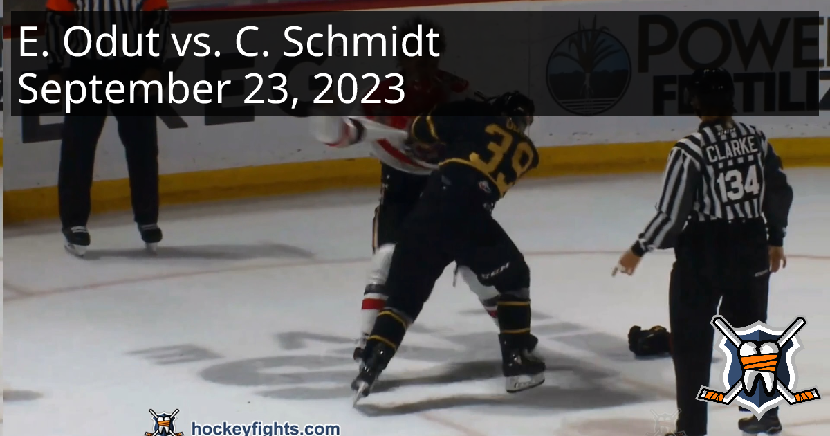 Easton Odut vs. Connor Schmidt, September 23, 2023 - Brandon Wheat ...