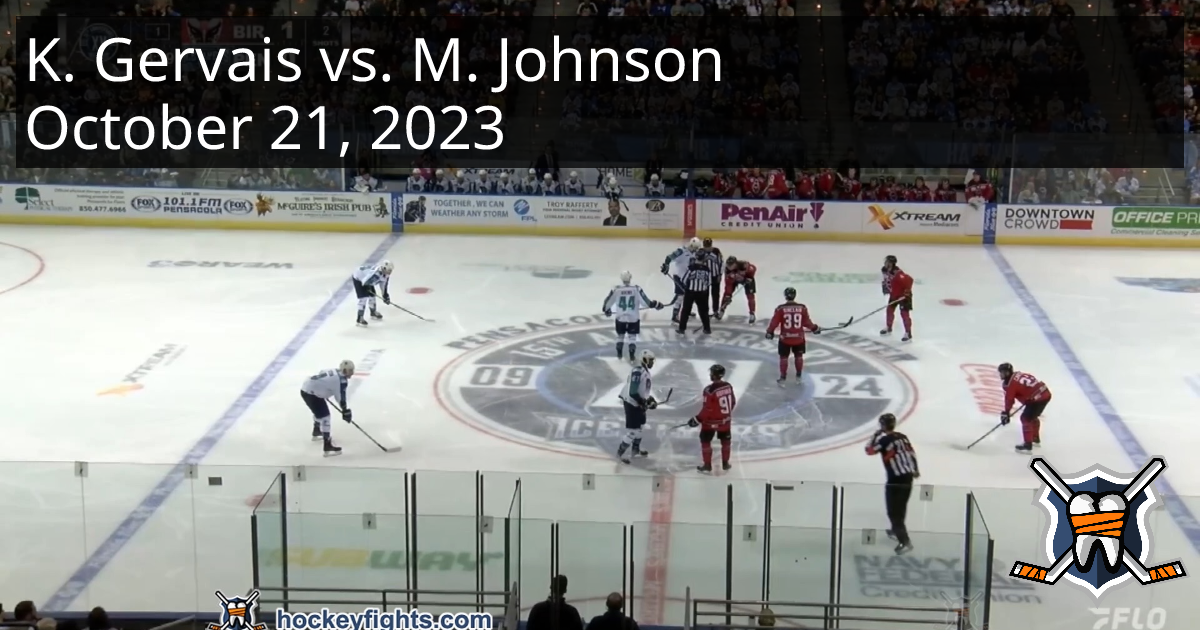 Kishaun Gervais vs. Malik Johnson, October 21, 2023 - Birmingham Bulls ...