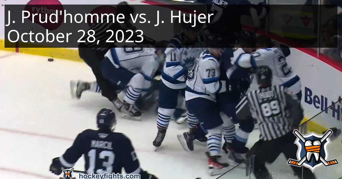 Jonathan Prud'homme vs. Jakub Hujer, October 28, 2023 - Chicoutimi ...