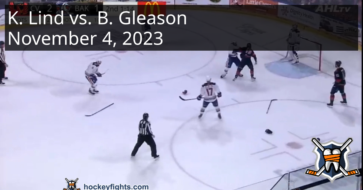 Kole Lind vs. Ben Gleason, November 4, 2023 - Coachella Valley ...