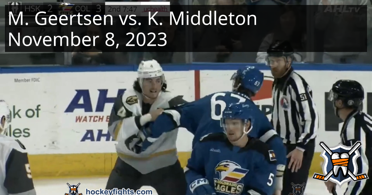 Mason Geertsen vs. Keaton Middleton, November 8, 2023 - Henderson ...