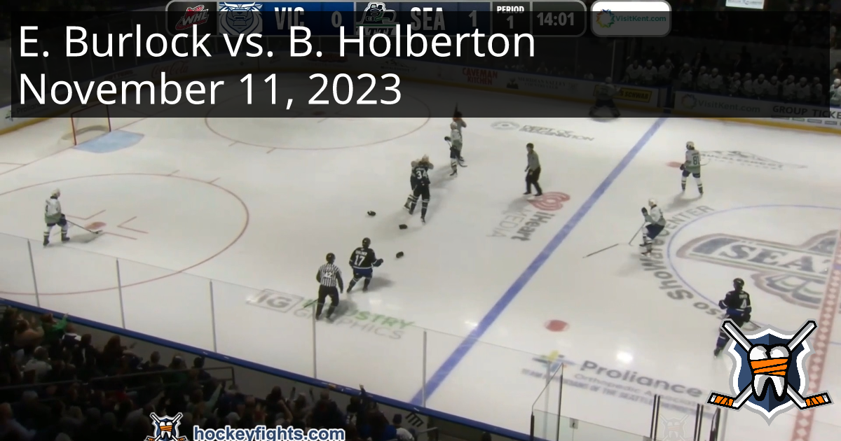 Escalus Burlock vs. Brayden Holberton, November 11, 2023 - Victoria ...