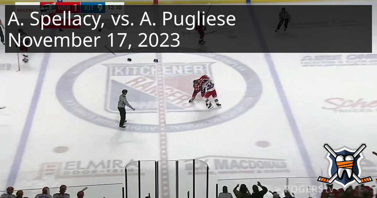 AJ Spellacy vs. Antonino Pugliese, November 17, 2023 - Windsor ...