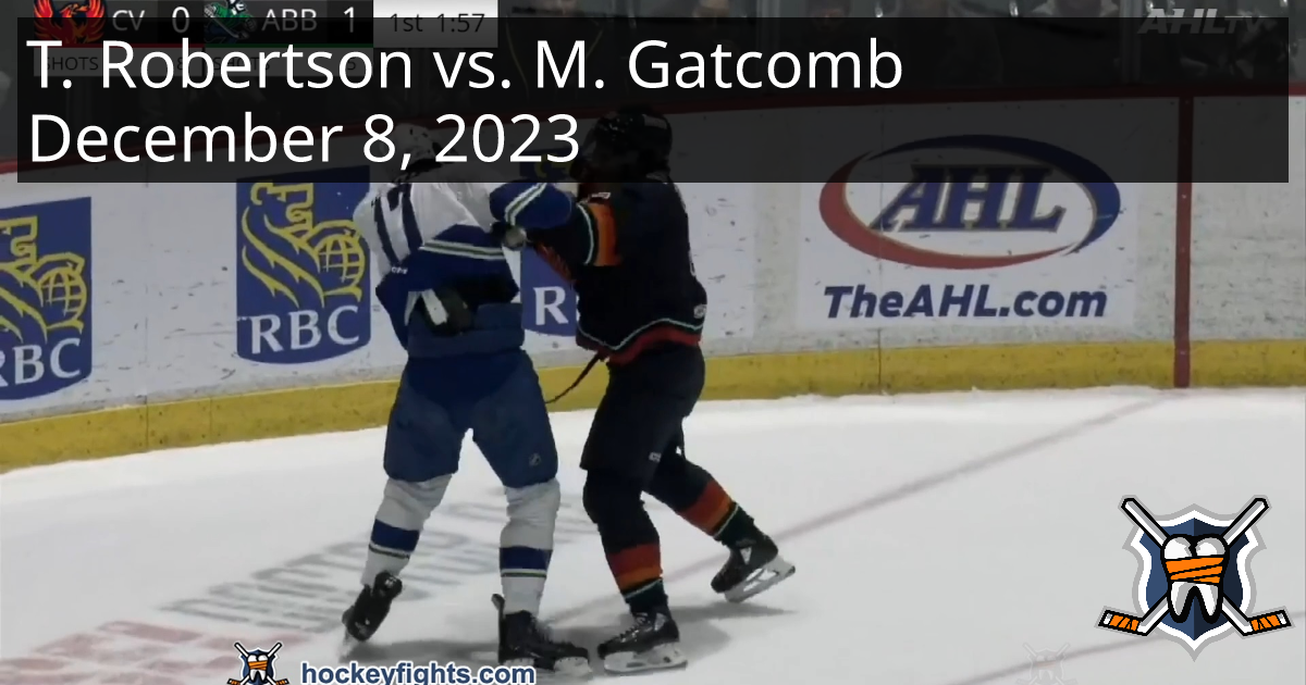 Tucker Robertson vs. Marc Gatcomb, December 8, 2023 - Coachella Valley ...