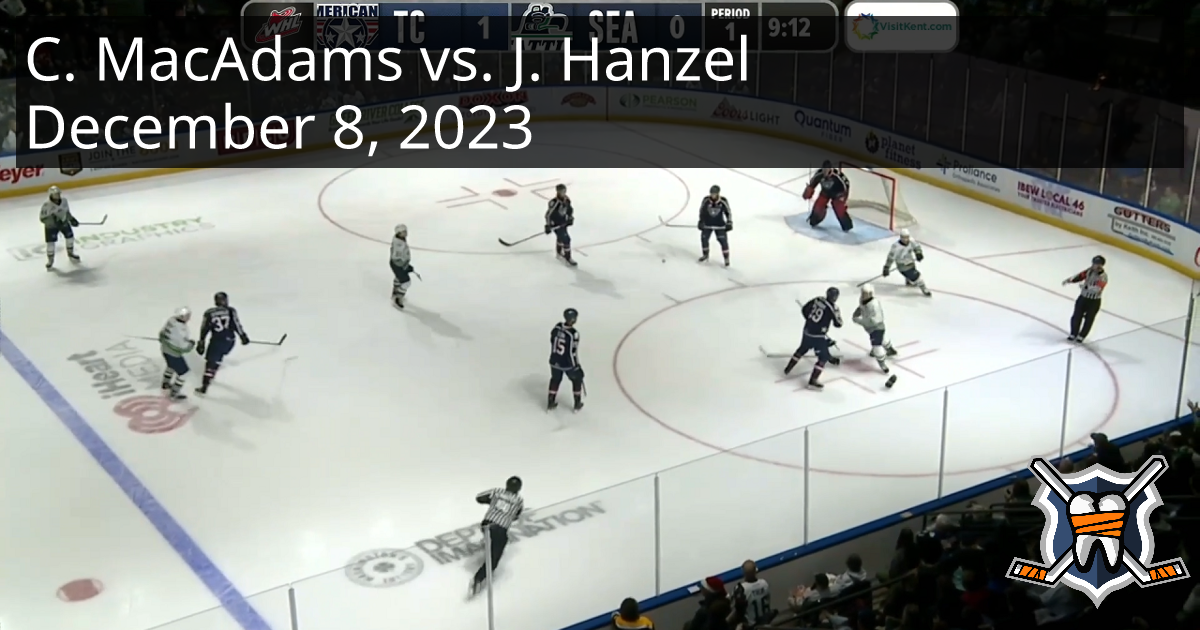 Carter MacAdams vs. Jeremy Hanzel, December 8, 2023 - Tri-City ...
