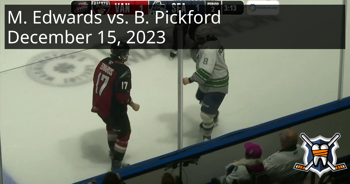 Matthew Edwards vs. Bryce Pickford, December 15, 2023 - Vancouver ...