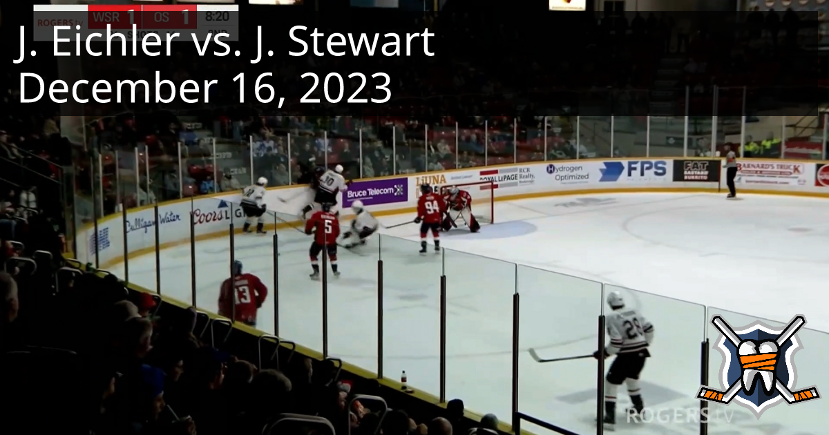 Josef Eichler vs. Jackson Stewart, December 16, 2023 - Windsor ...