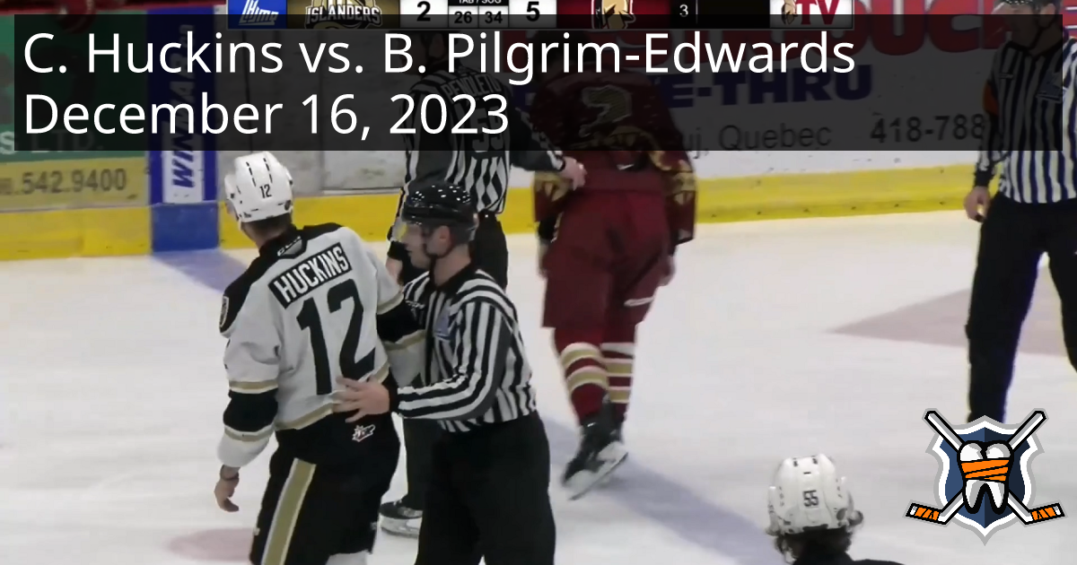 Cole Huckins vs. Blake Pilgrim-Edwards, December 16, 2023 ...