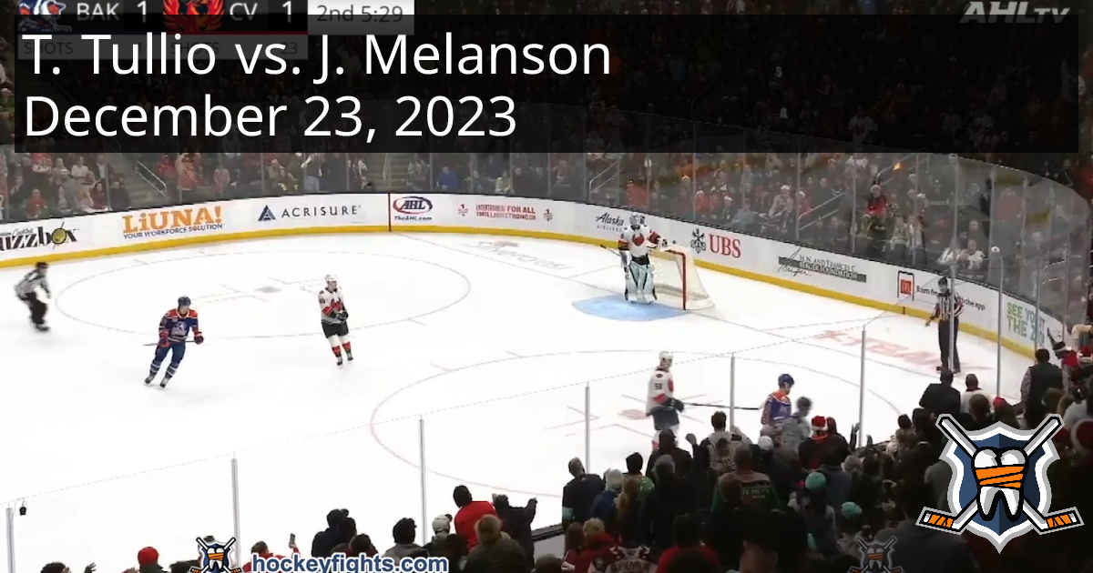 Tyler Tullio vs. Jacob Melanson, December 23, 2023 - Bakersfield ...