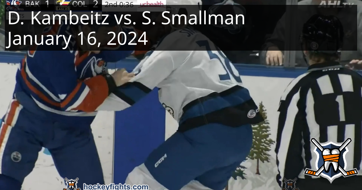 Dino Kambeitz vs. Spencer Smallman, January 16, 2024 - Bakersfield ...