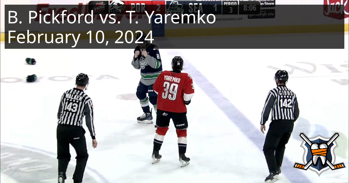 Bryce Pickford vs. Tyson Yaremko, February 10, 2024 - Seattle ...