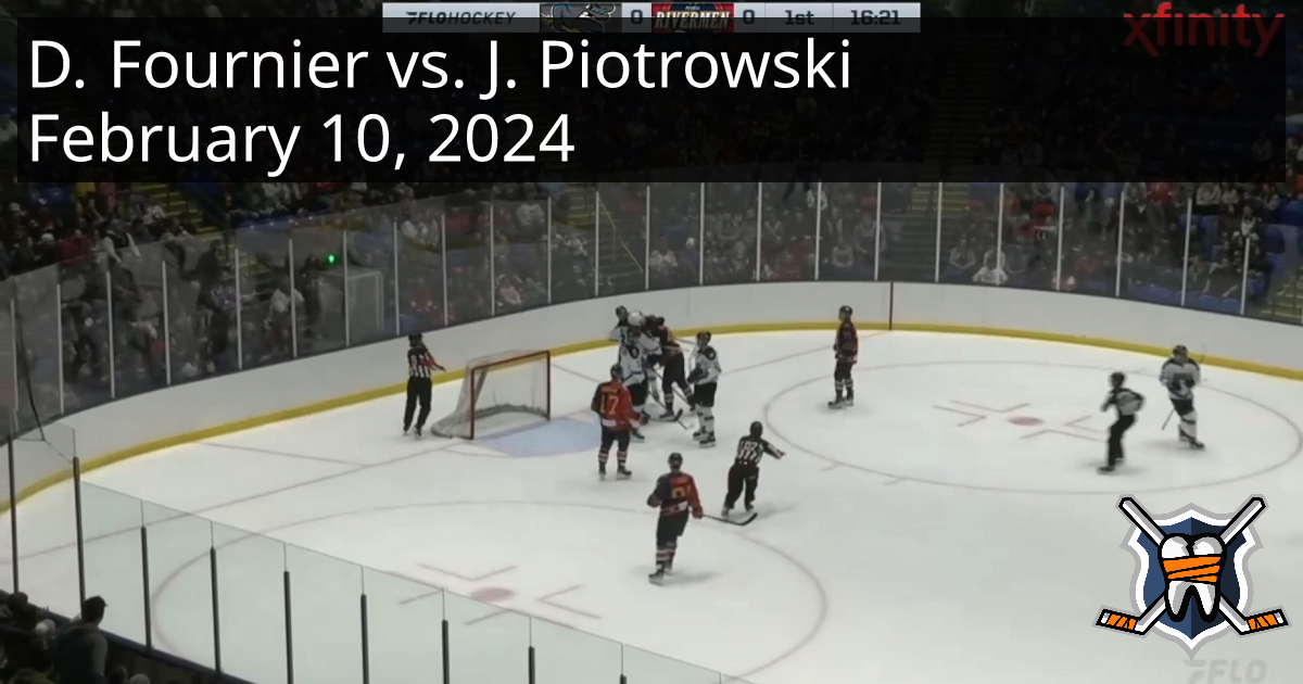 Dillon Fournier vs. JM Piotrowski, February 10, 2024 - Quad City Storm ...