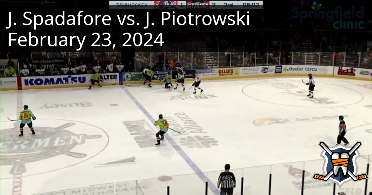 Jordan Spadafore vs. JM Piotrowski, February 23, 2024 - Evansville ...
