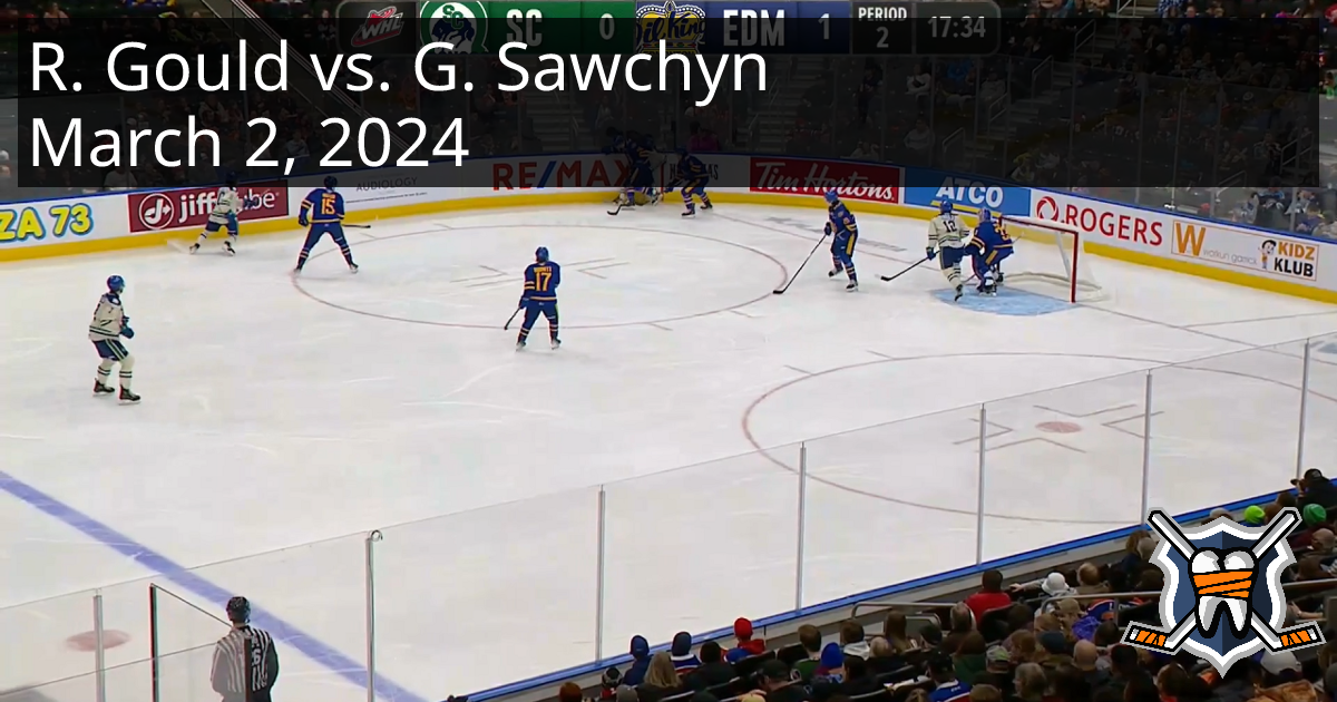 Rylan Gould vs. Gracyn Sawchyn, March 2, 2024 - Swift Current Broncos ...