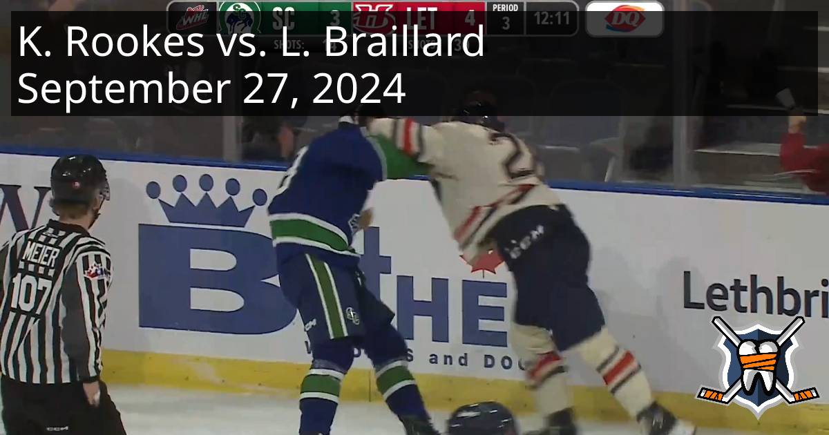 Kurt Rookes vs. Leo Braillard, September 27, 2024 - Swift Current ...