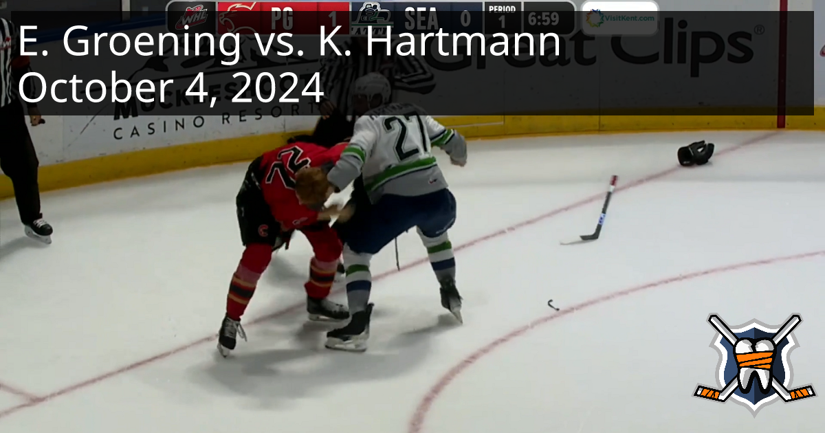 Evan Groening vs. Kaleb Hartmann, October 4, 2024 - Prince George ...