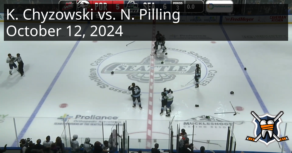 Kyle Chyzowski vs. Nathan Pilling, October 12, 2024 - Portland ...