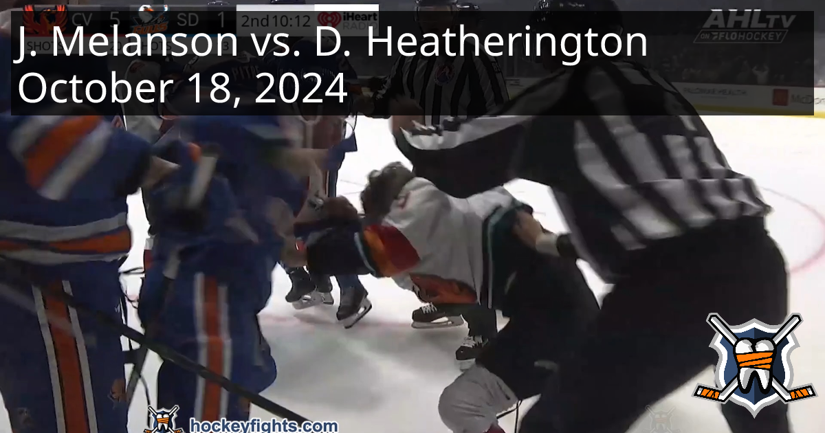 Jacob Melanson vs. Dillon Heatherington, October 18, 2024 - Coachella ...
