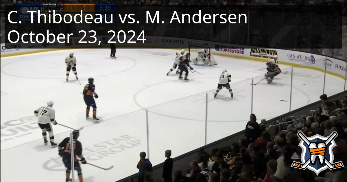 Christopher Thibodeau vs. Matthew Andersen, October 23, 2024 - Flint ...