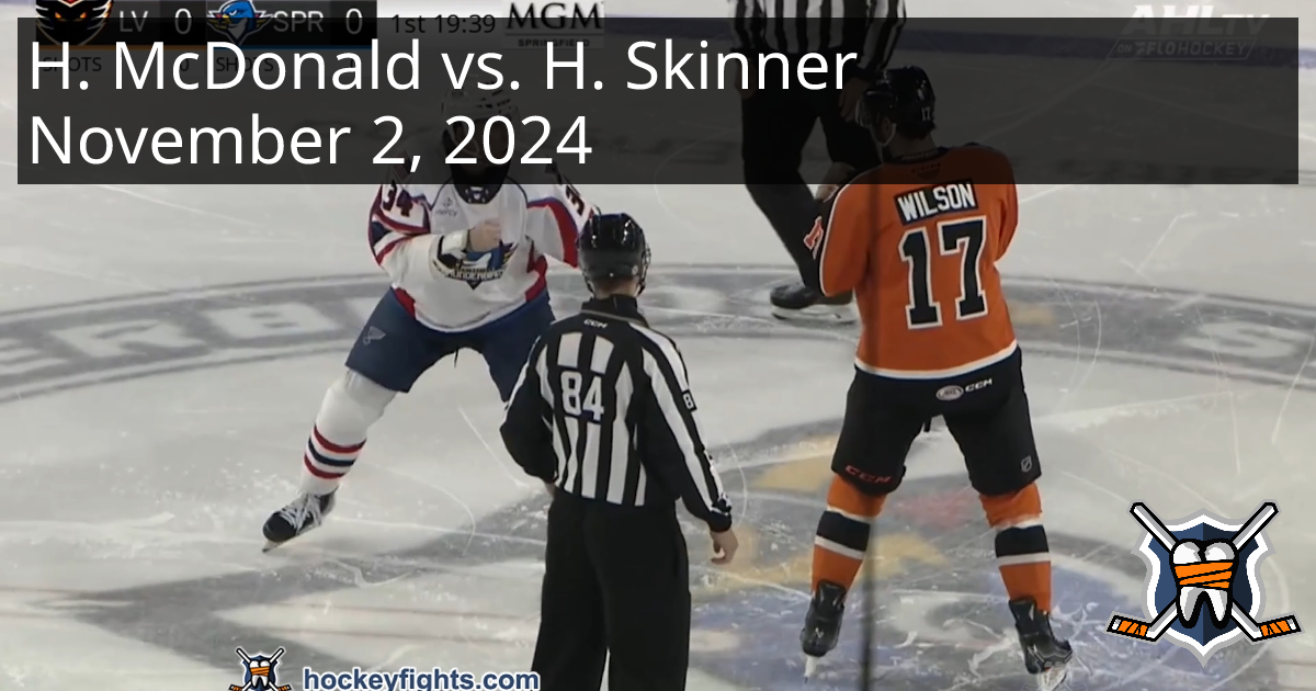 Hunter McDonald vs. Hunter Skinner, November 2, 2024 - Lehigh Valley ...