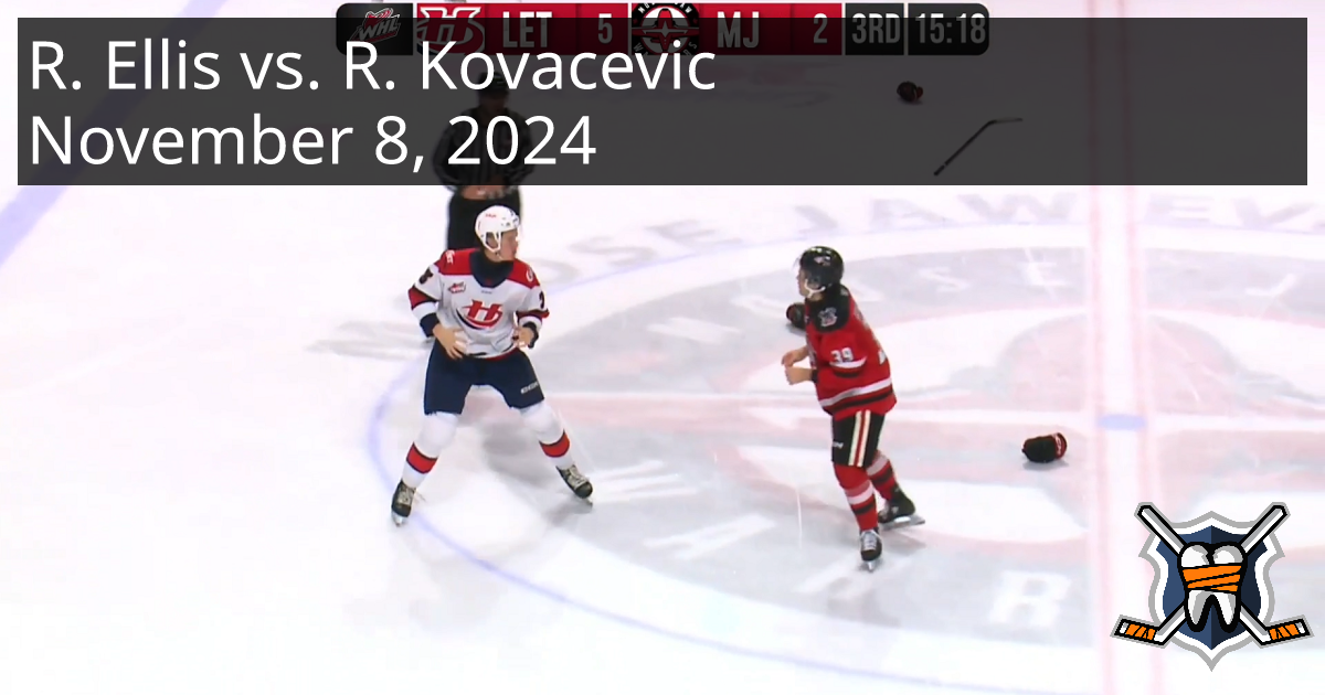Ryder Ellis vs. Rilen Kovacevic, November 8, 2024 - Lethbridge ...