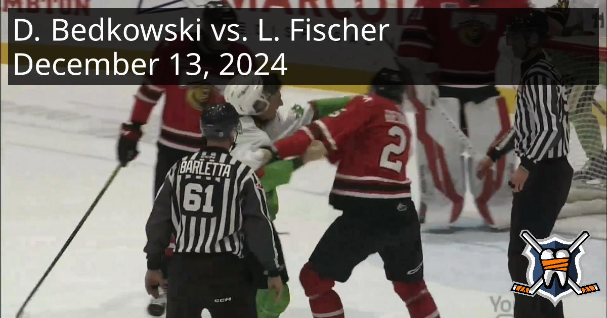 David Bedkowski vs. Lukas Fischer, December 13, 2024 - Owen Sound ...