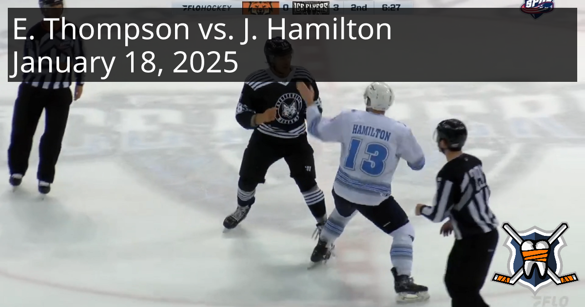 Elias Thompson vs. Jake Hamilton, January 18, 2025 - Fayetteville ...