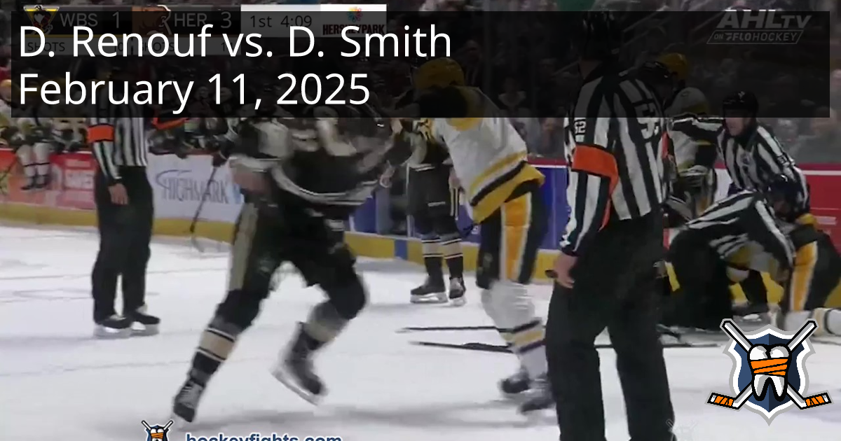 Daniel Renouf vs. Dalton Smith, February 11, 2025 - Wilkes-Barre ...
